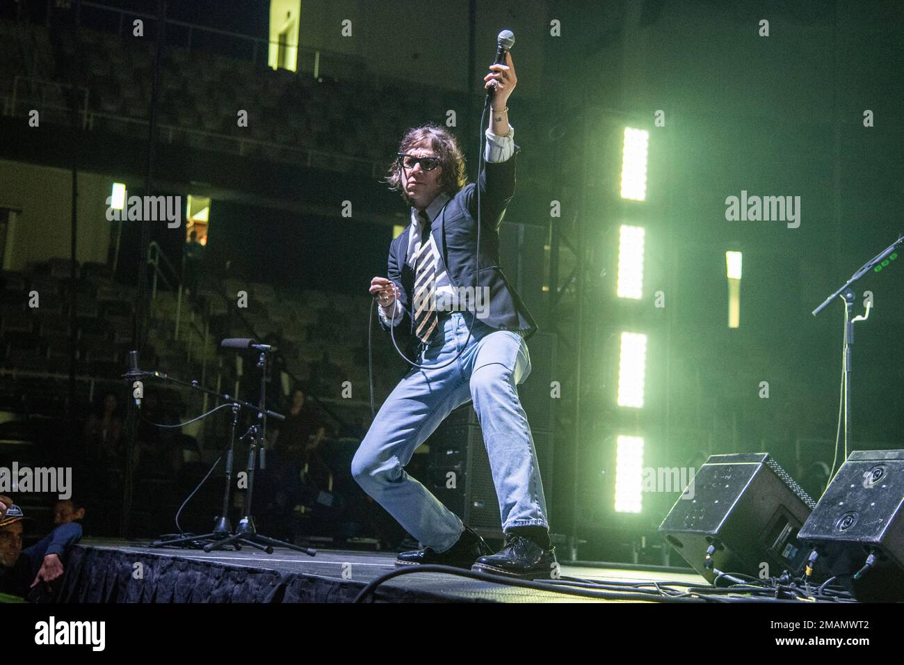 Matt Shultz of Cage the Elephant performs during the Tom Petty Dreamset ...