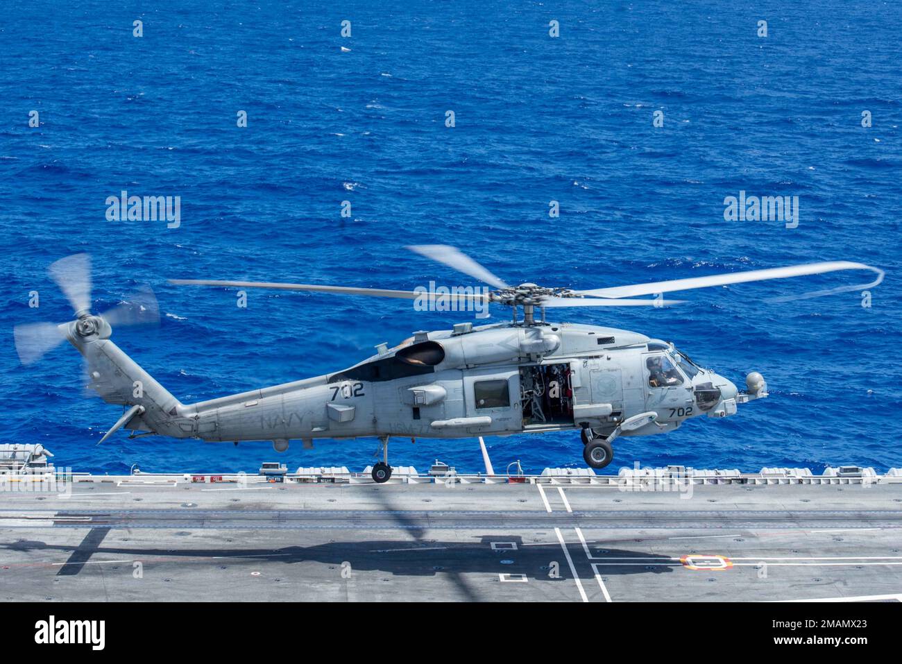 220531-N-JO823-1064 PHILIPPINE SEA (May 31, 2022) An MH-60R Sea Hawk ...