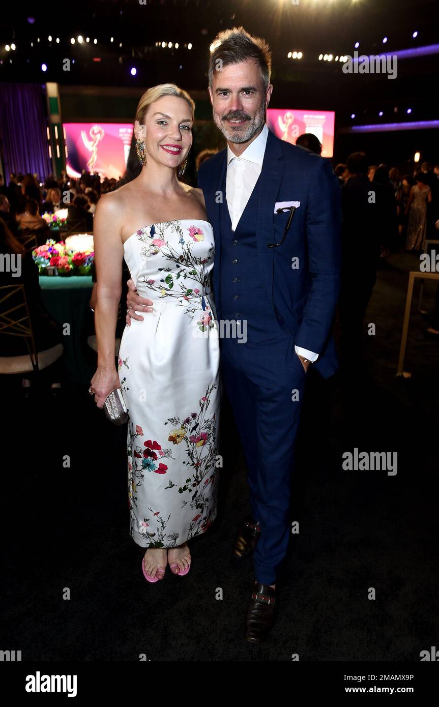 EXCLUSIVE - Rhea Seehorn, left, and Graham Larson attend night two of ...