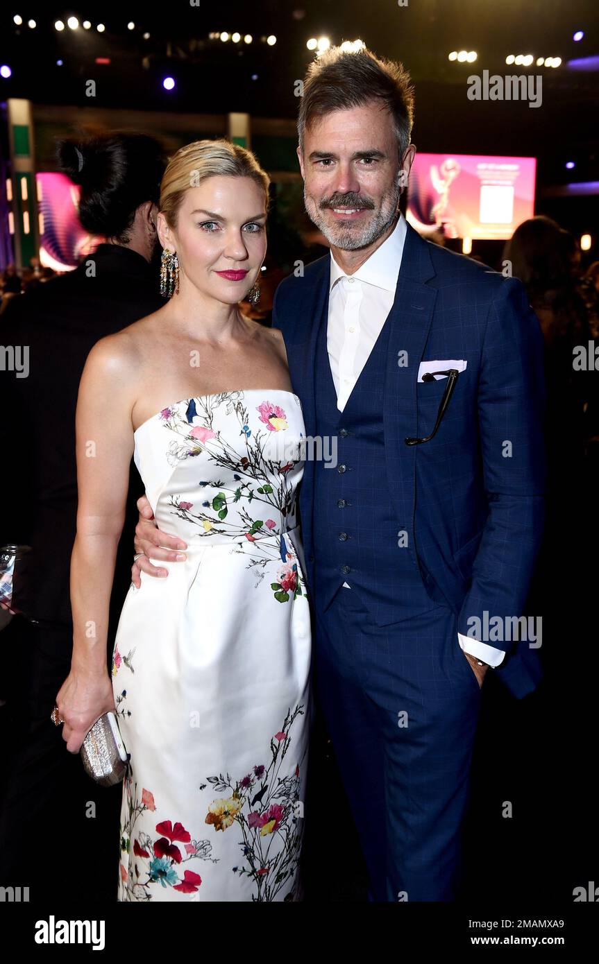 EXCLUSIVE - Rhea Seehorn, left, and Graham Larson attend night two of ...