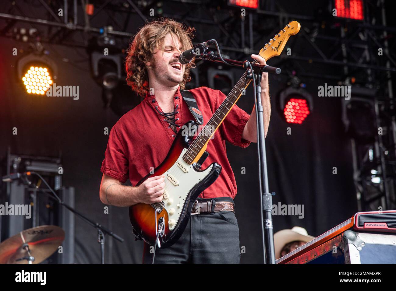 Tyler Fogerty of Hearty Har performs at the All In Music & Arts ...