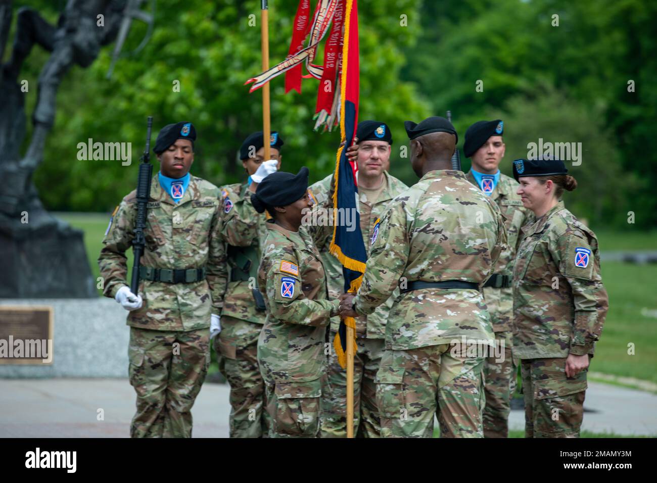 Maj. Gen. Milford H. Beagle Jr., commanding general for the 10th ...
