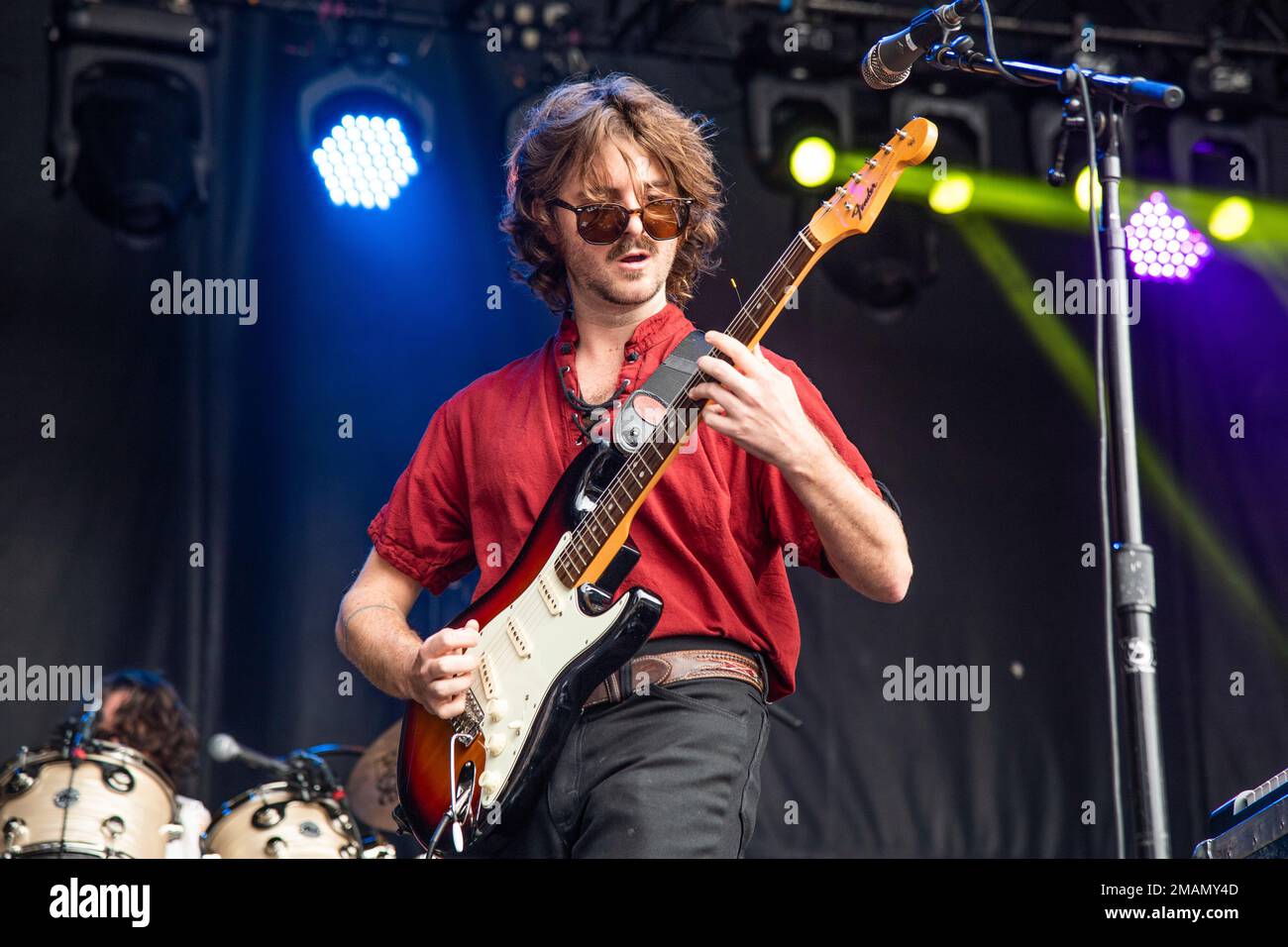 Tyler Fogerty of Hearty Har performs at the All In Music & Arts ...