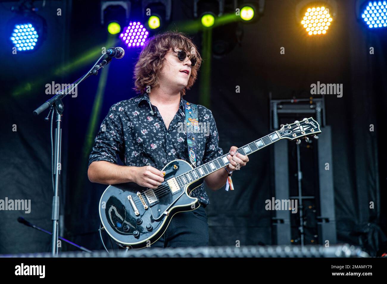 Shane Fogerty of Hearty Har performs at the All In Music & Arts ...