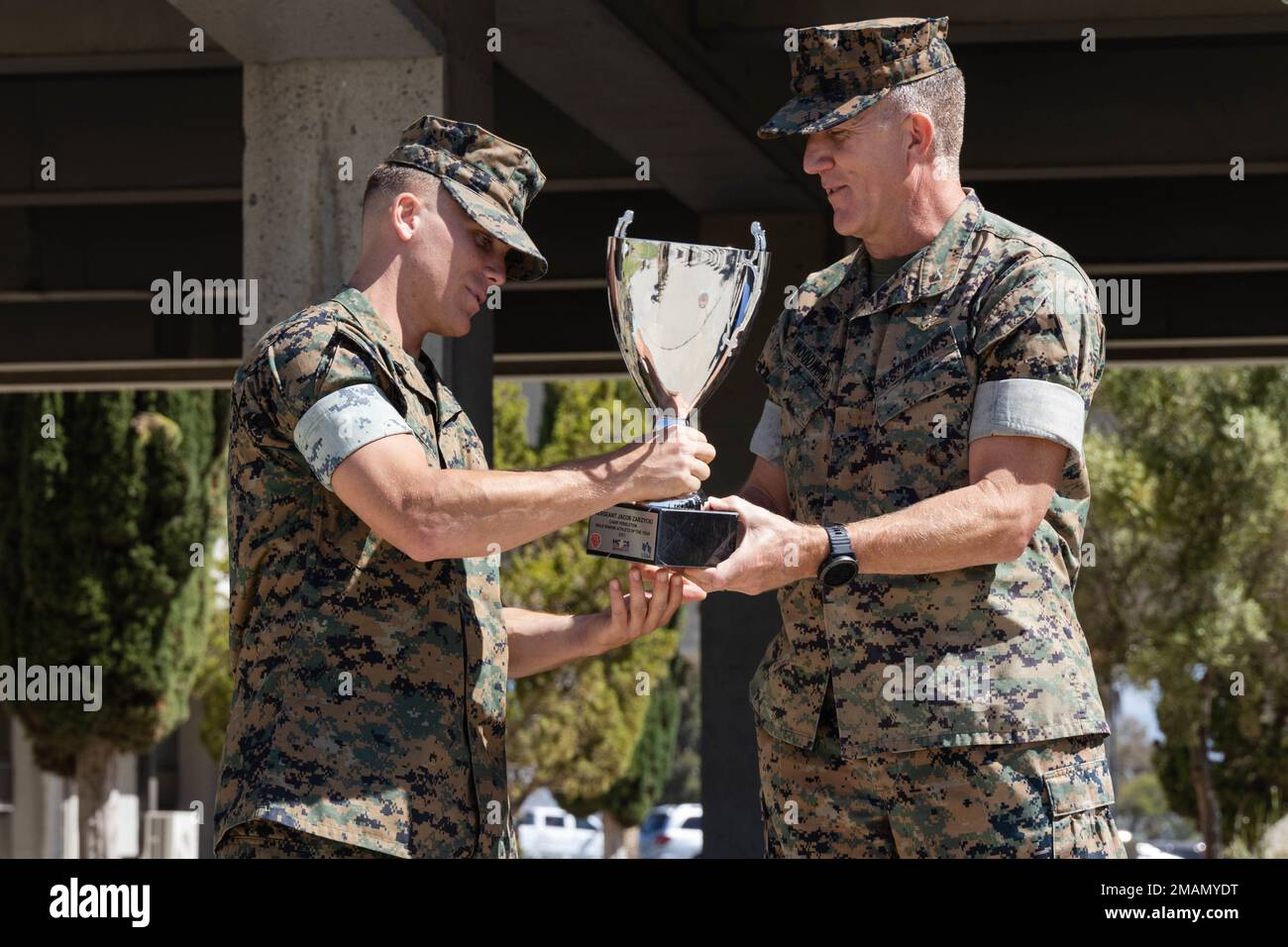 U.S. Marine Sgt. Jacob Zarzycki, the heavy equipment chief with Combat ...