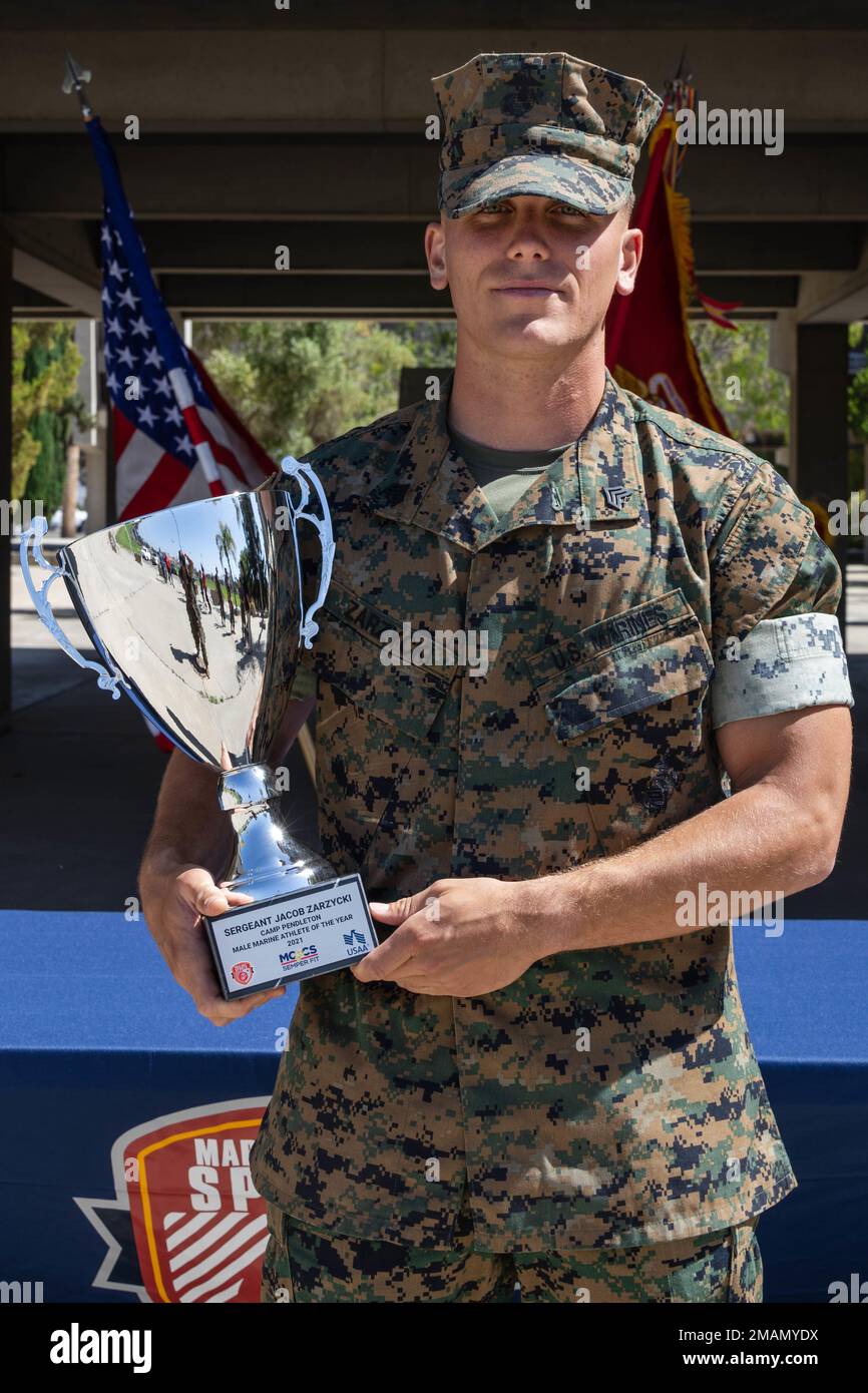U.S. Marine Sgt. Jacob Zarzycki, the heavy equipment chief with Combat ...