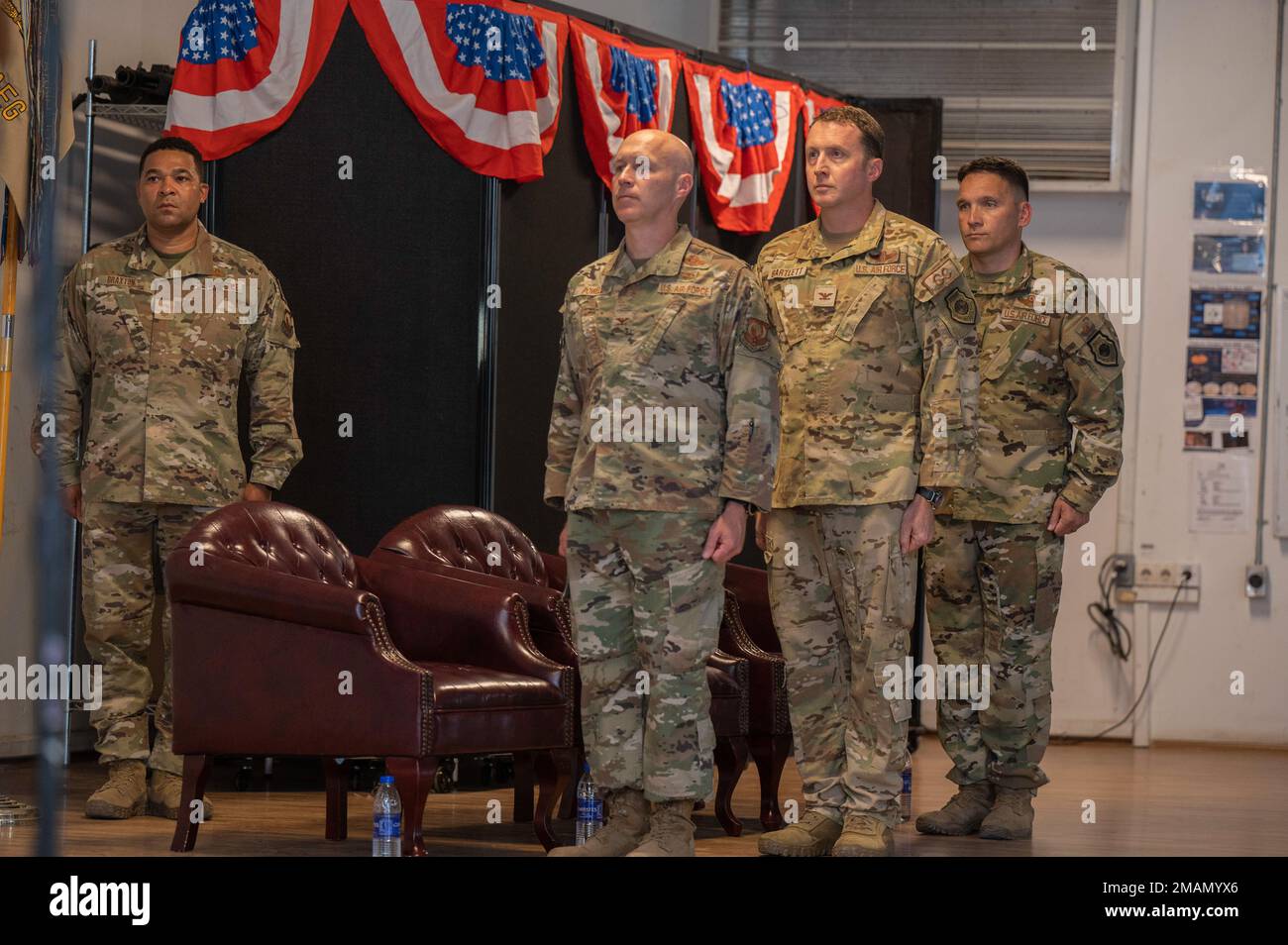 Leaders from the 435th Air Expeditionary Wing and 449th Air ...
