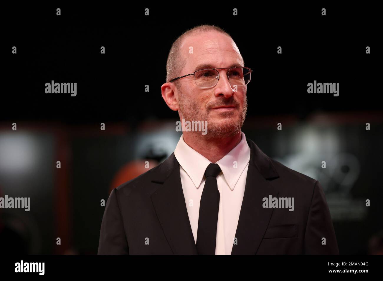 Director Darren Aronofsky poses for photographers upon arrival at the ...