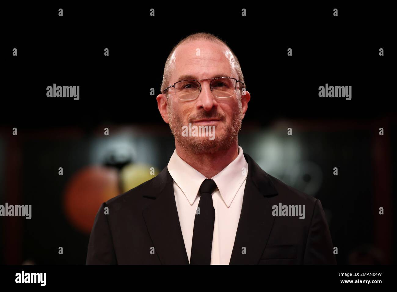 Director Darren Aronofsky poses for photographers upon arrival at the ...