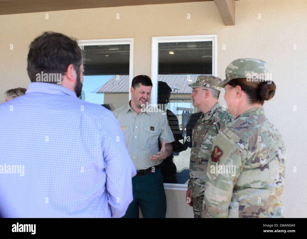 Col. Jason Vattioni, 377th Air Base Wing and installation commander ...