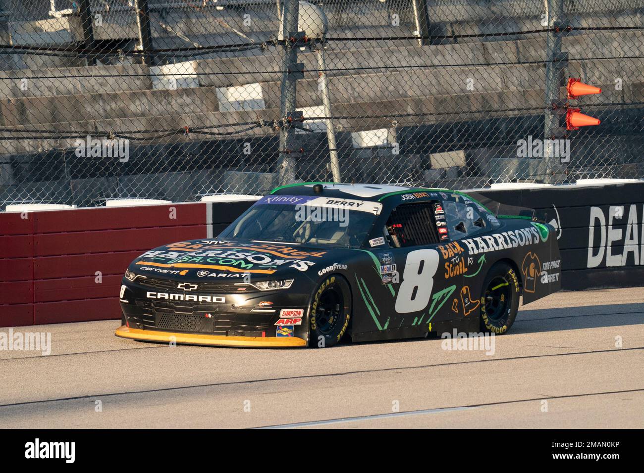 Josh Berry competes in the NASCAR Xfinity Help a Hero 200 race Saturday ...