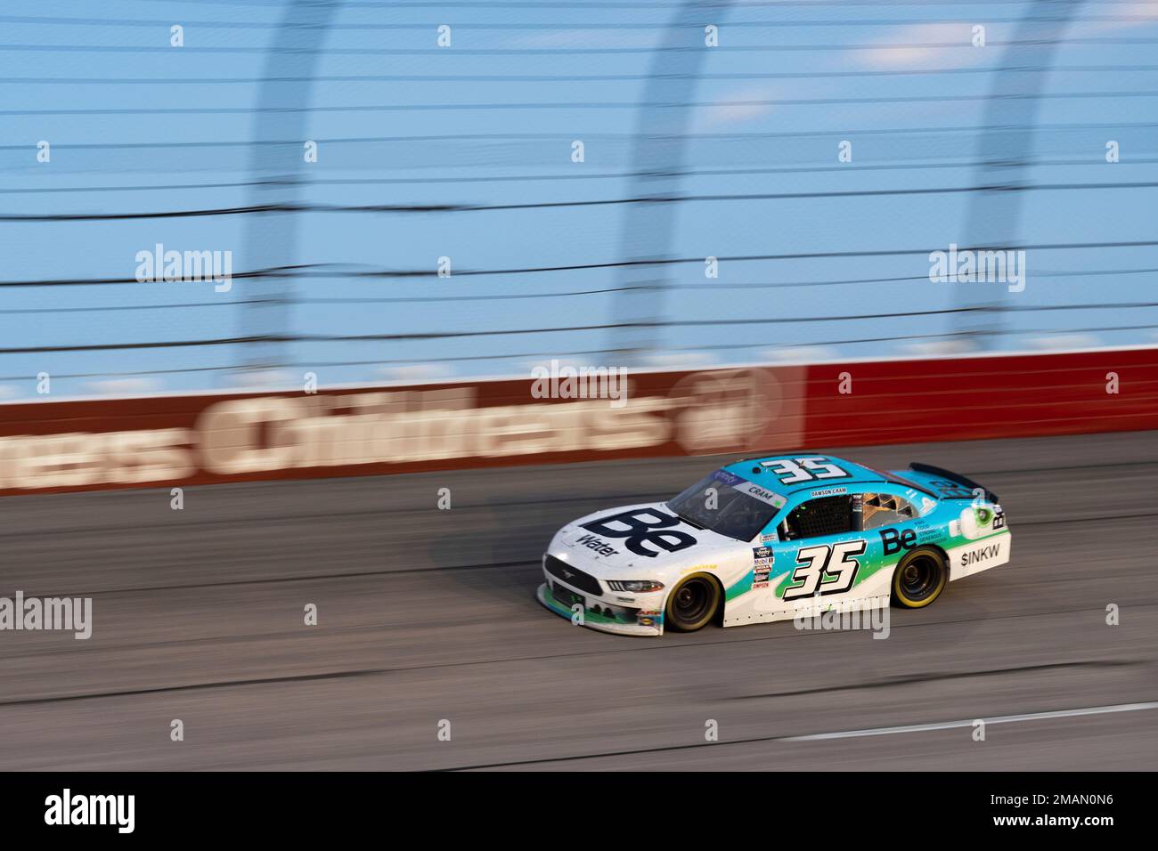 Dawson Cram competes in the NASCAR Xfinity Help a Hero 200 race ...