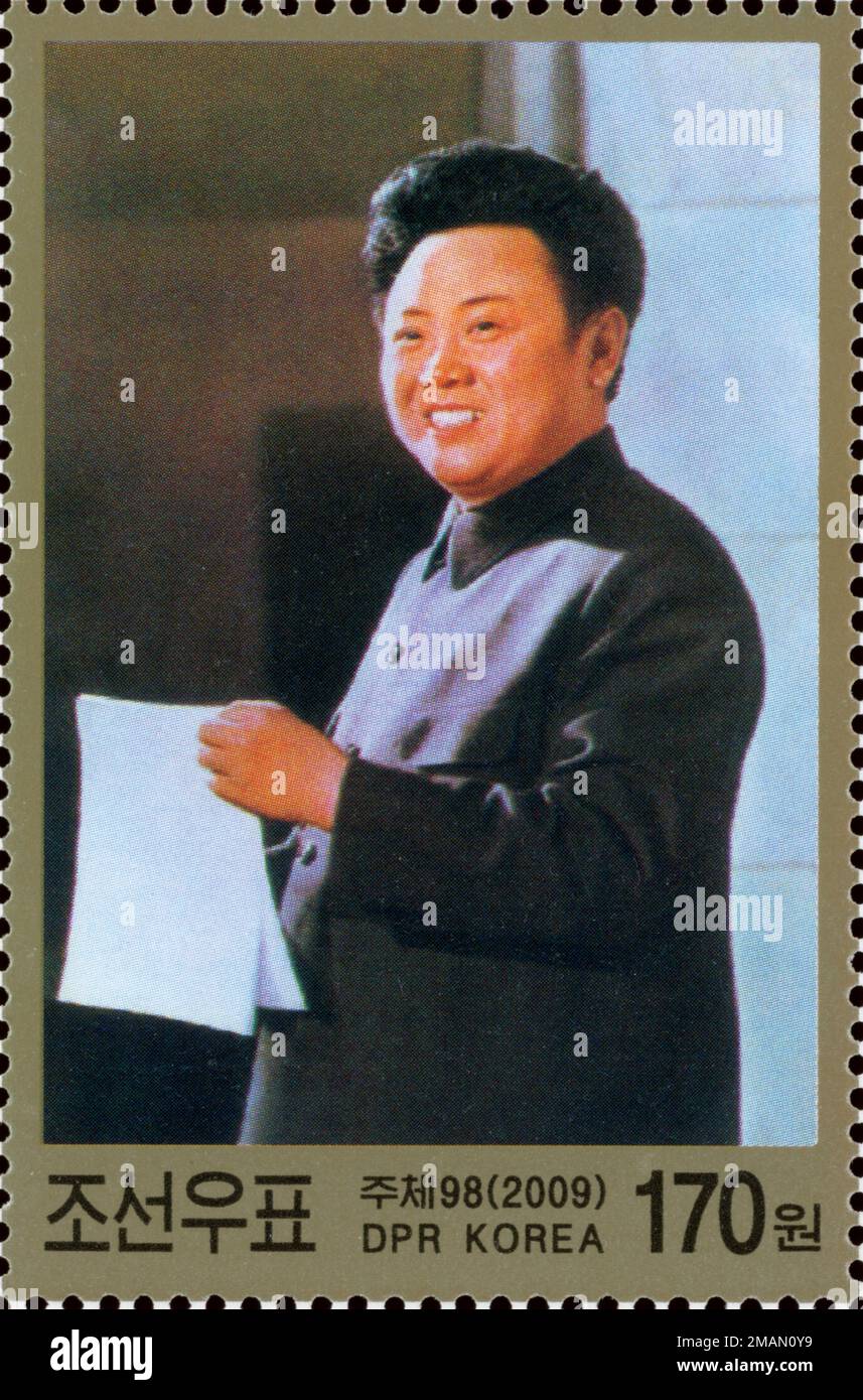 2009 North Korea stamp. 35th Anniversary of Program to Transform ...