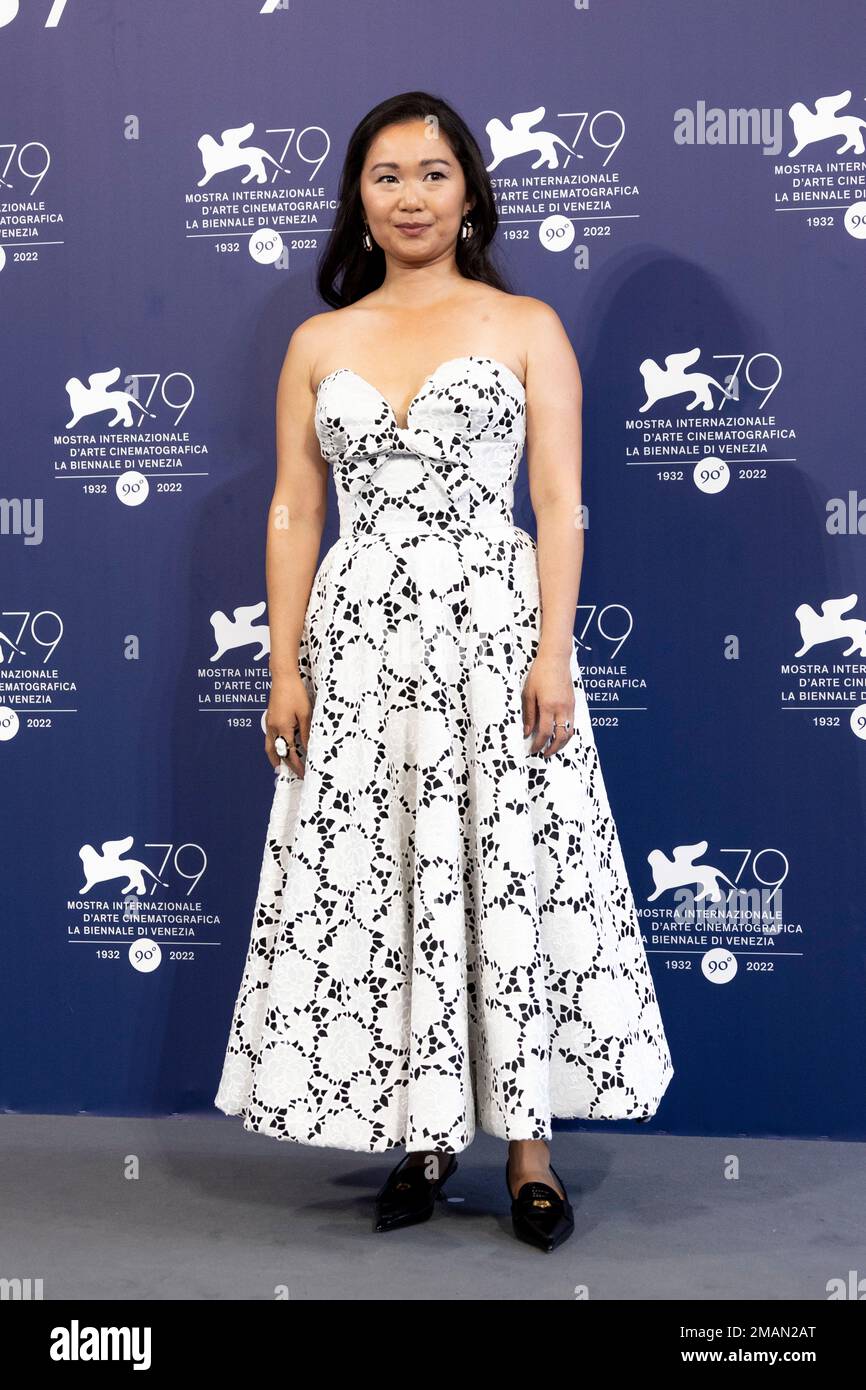 Hong Chau poses for photographers at the photo call for the film 'The ...