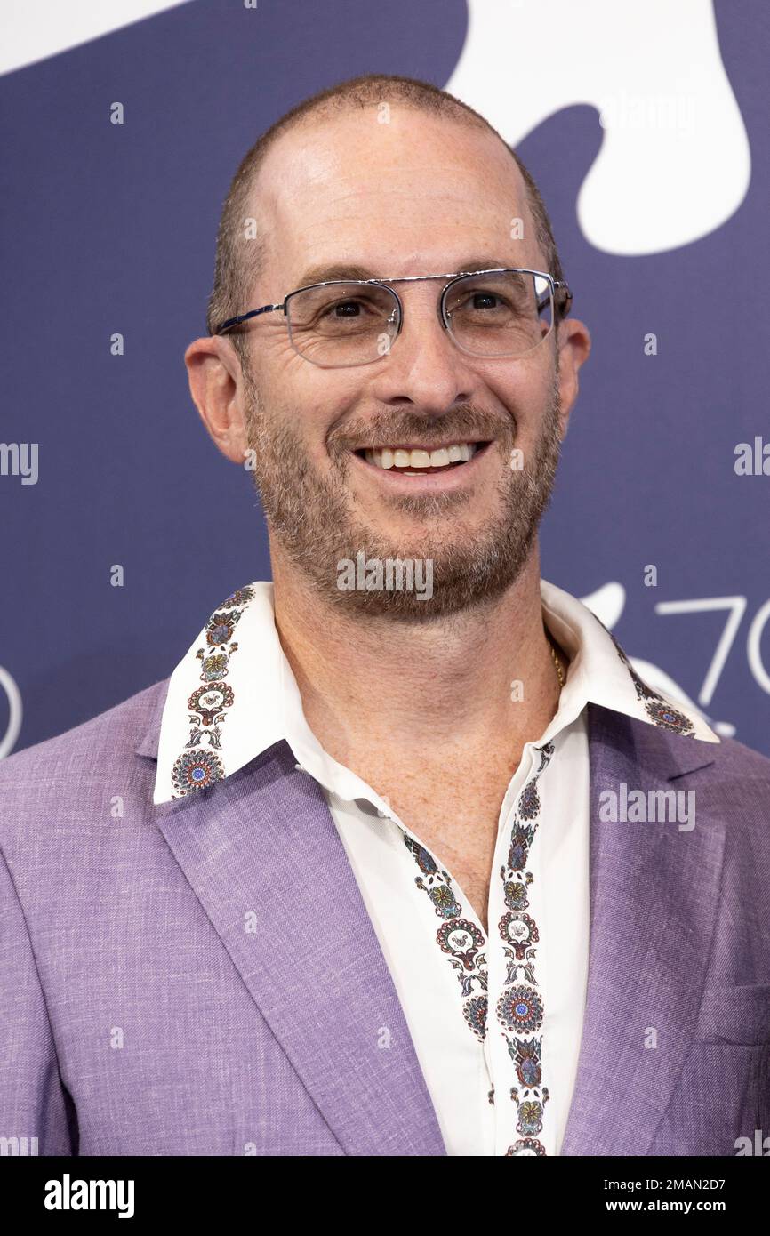Director Darren Aronofsky poses for photographers at the photo call for ...