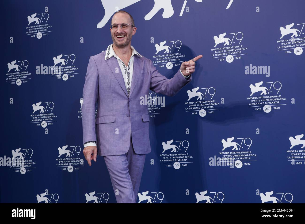 Director Darren Aronofsky poses for photographers at the photo call for ...
