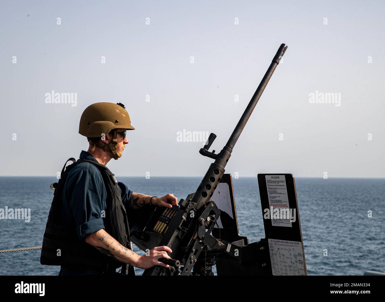 JEDDAH, Saudi Arabia (May 31, 2022) Gunner’s mate 2nd class Clint Craig ...