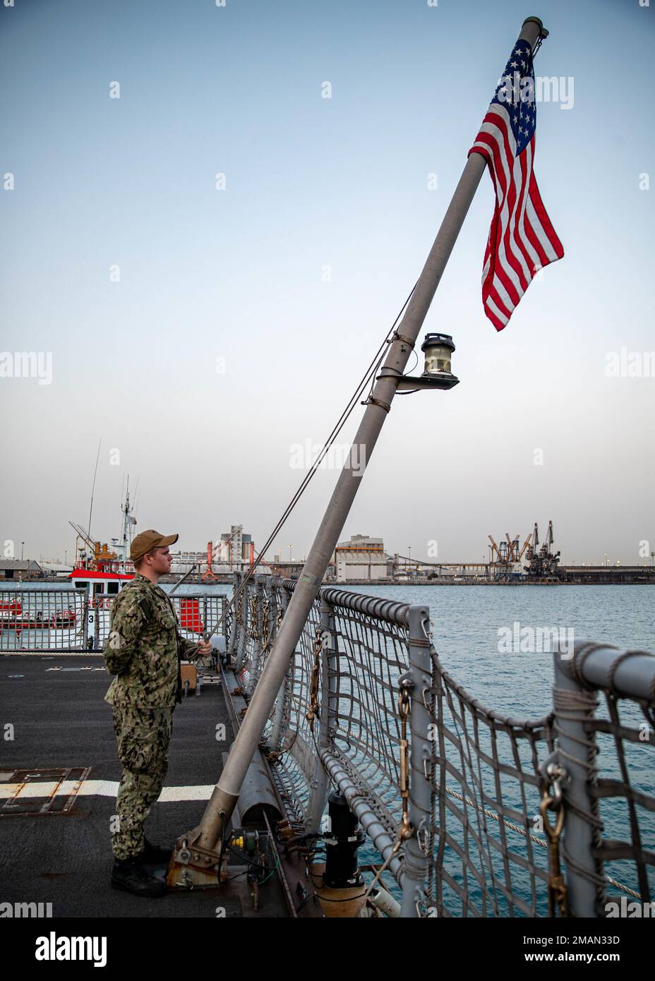 JEDDAH, Saudi Arabia (May 31, 2022) Aviation technician 2nd class Tyler ...