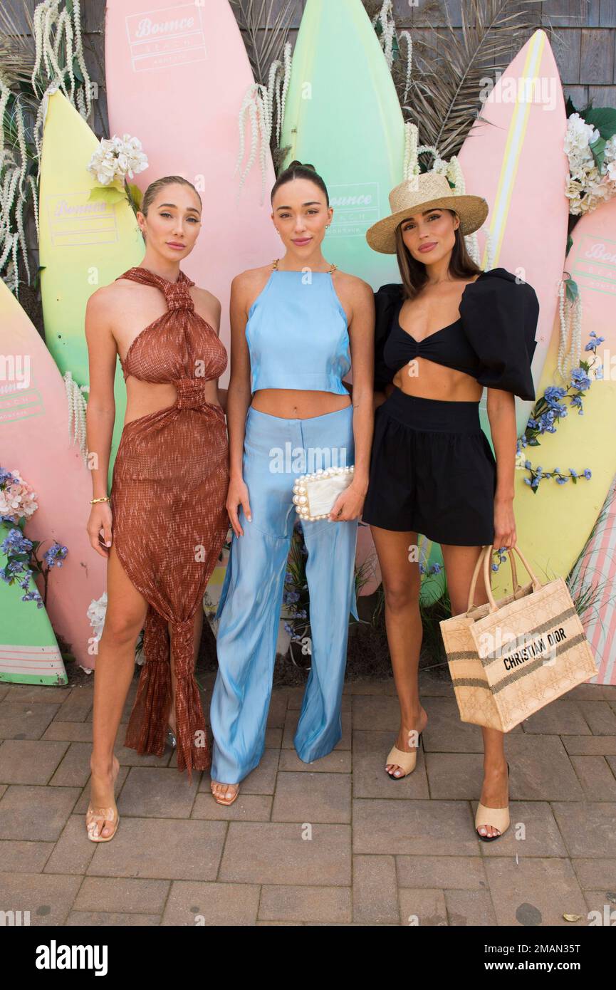Aurora Culpo From Left Sophia Culpo And Olivia Culpo Make An