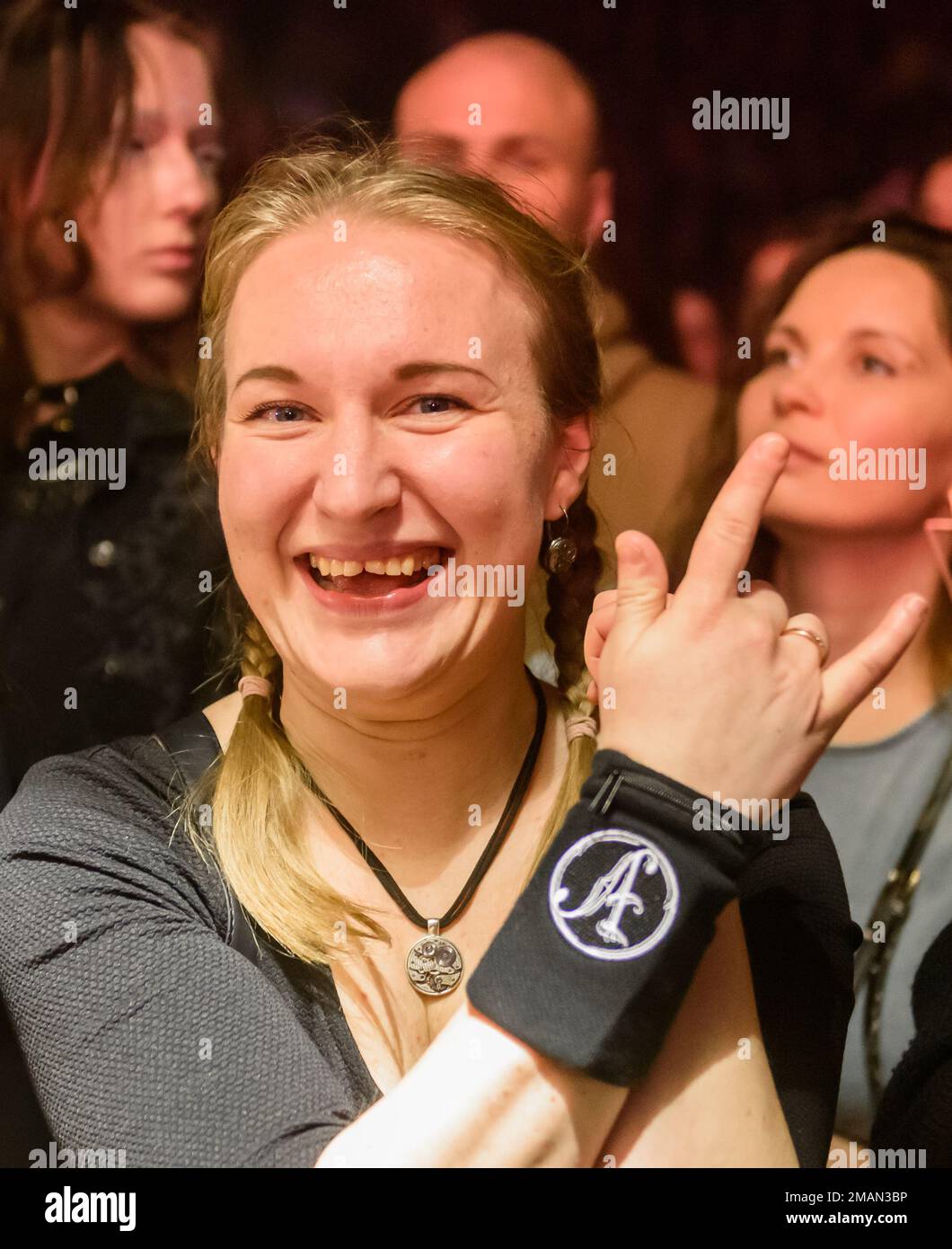 RIGA, LATVIA. 19th January 2023. Finnish band Apocalyptica concert at ...