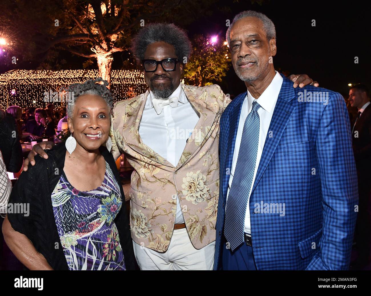 EXCLUSIVE - Janet Cheatham Bell, from left, W. Kamau Bell, and Walter ...