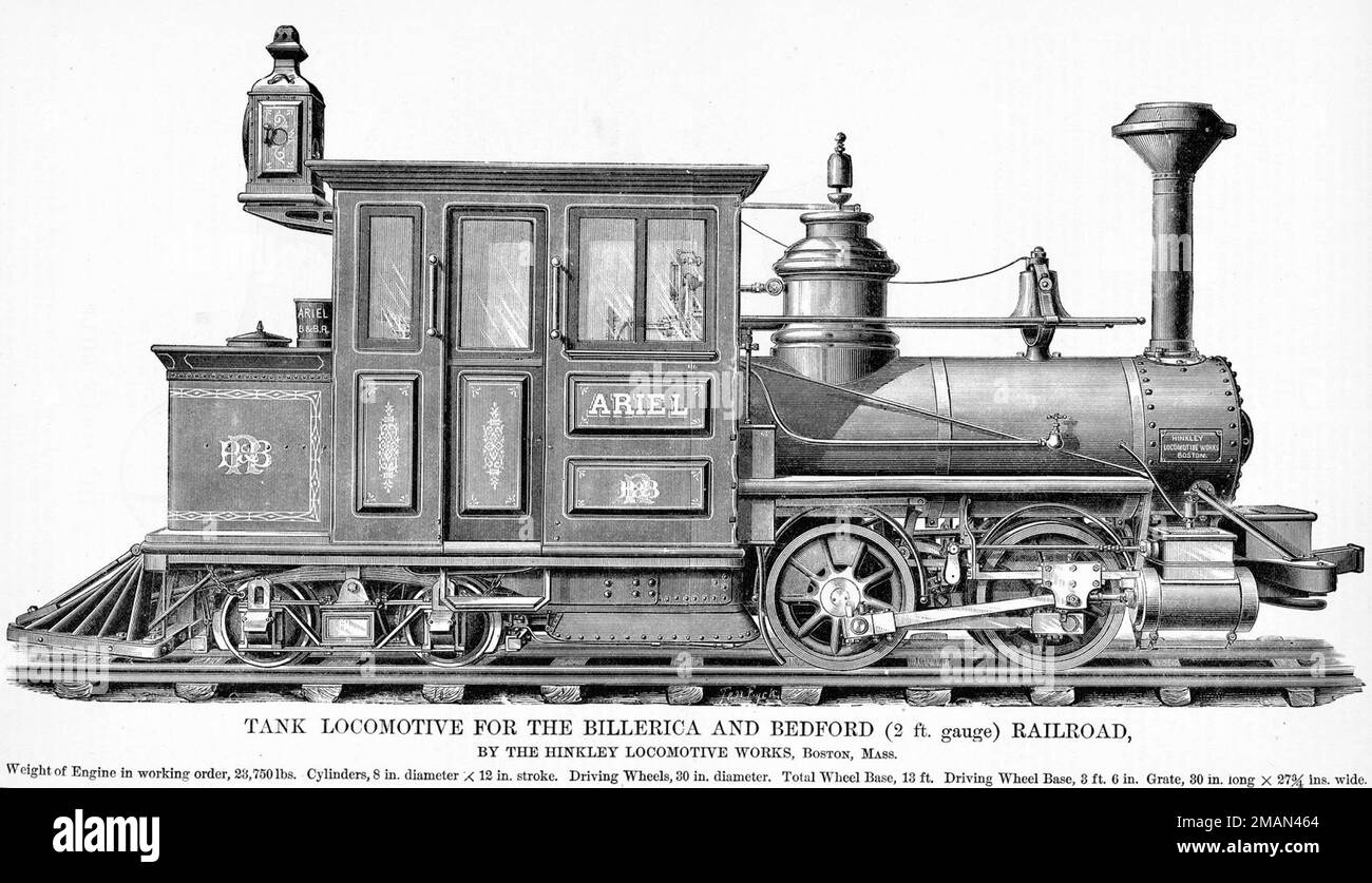 Tank Locomotive 'Ariel' Stock Photo - Alamy