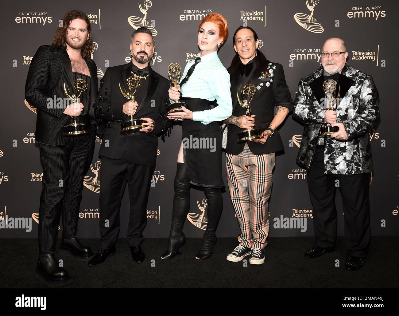 Casey Caldwell, from left, Diego Montoya, Joshua "Domino" Schwartz ...