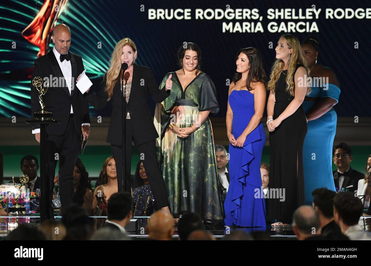EXCLUSIVE - The team from "The Pepsi Super Bowl LVI Halftime Show ...