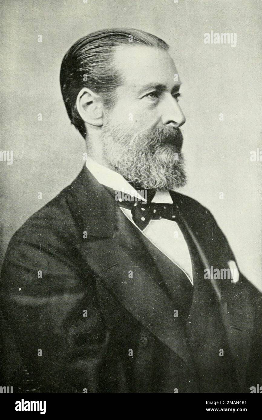 Montagu William Lowry-Corry, 1st Baron Rowton Stock Photo - Alamy