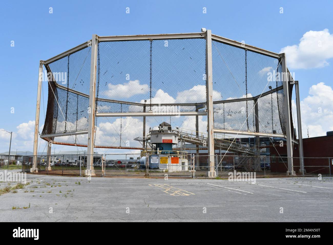 The Helicopter Blade Balance Facility’s whirl tower has traditionally ...