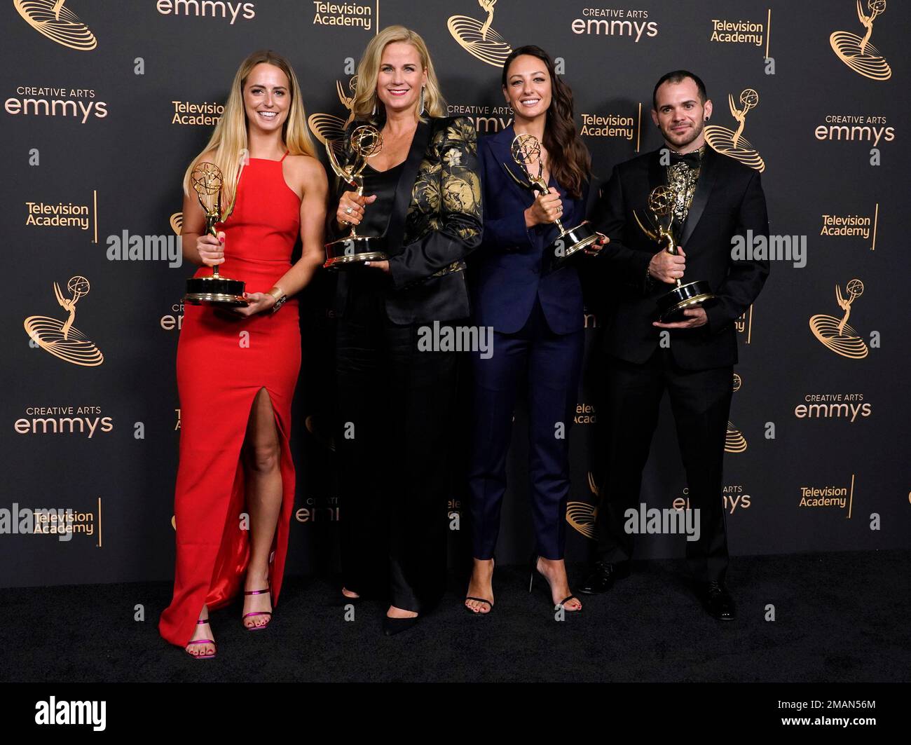 Caroline Dunphy, from left, Allana Harkin, Elisa Kreisinger, Anthony ...