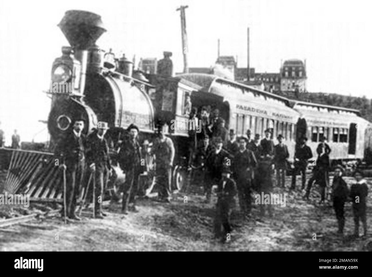 Los angeles terminal railway Black and White Stock Photos & Images - Alamy