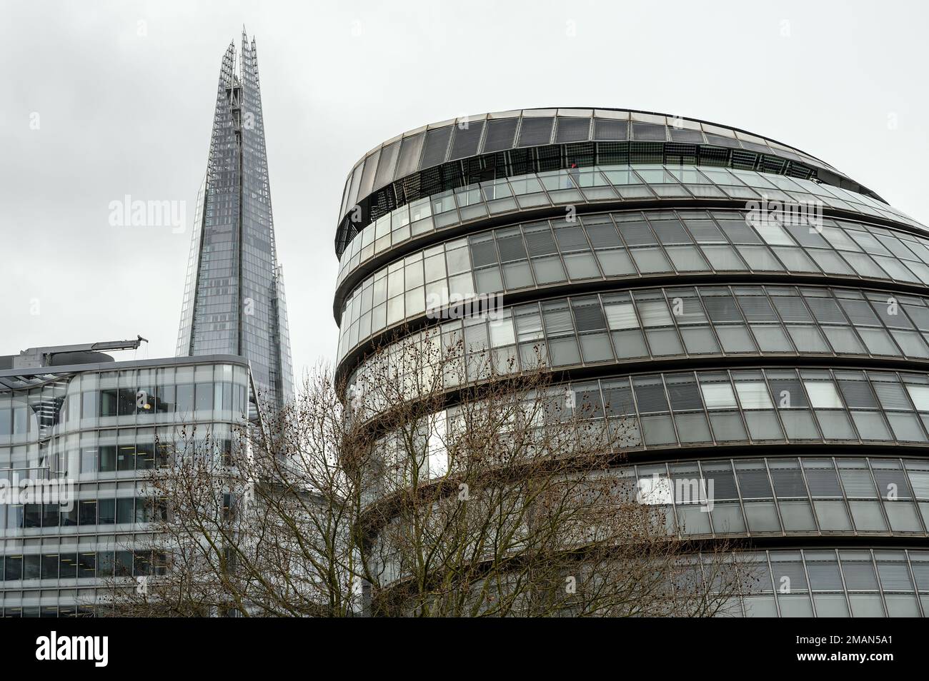 London City Hall, London / UK: Detailed view of the office of the ...