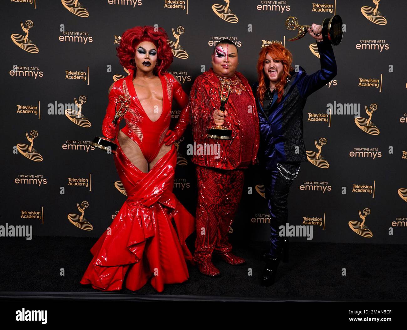 Jeremy Damion Austin, from left, Martin De Luna Jr., and Tyler Devlin ...