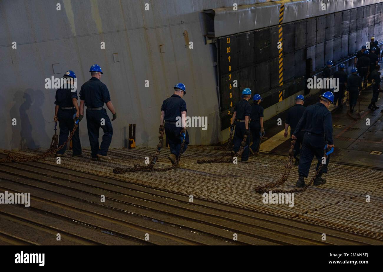 220531-N-CJ603-2195 ATLANTIC OCEAN - (May 31, 2022) — Marines attached ...