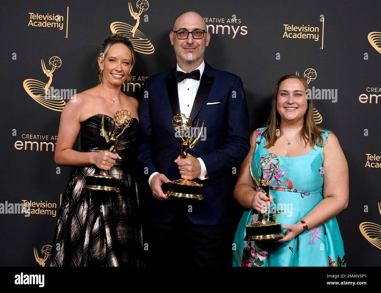 Deidre Paanziera, from left, Brian Murphy and Jeanie Phillips pose in ...