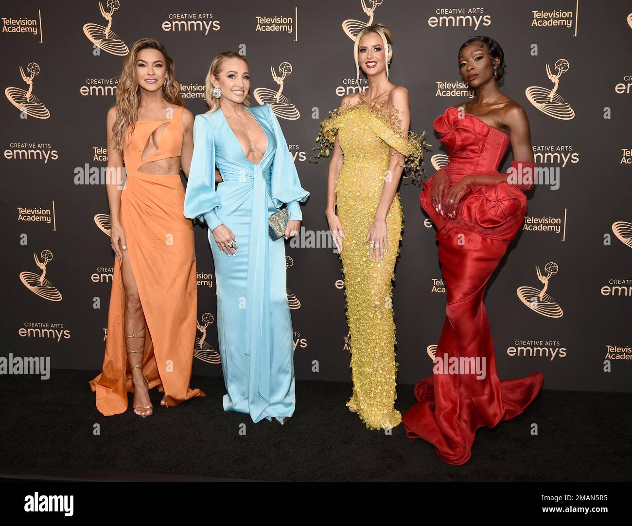 Chrishell Stause from left, Mary Fitzgerald, Emma Hernan and Chelsea ...