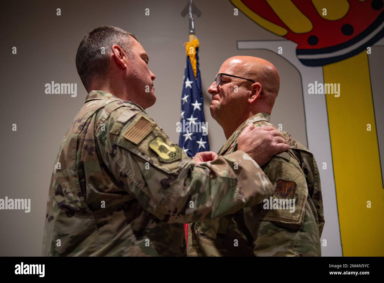 U.S. Air Force Col. Chris Richardson, 347th Rescue Group commander ...