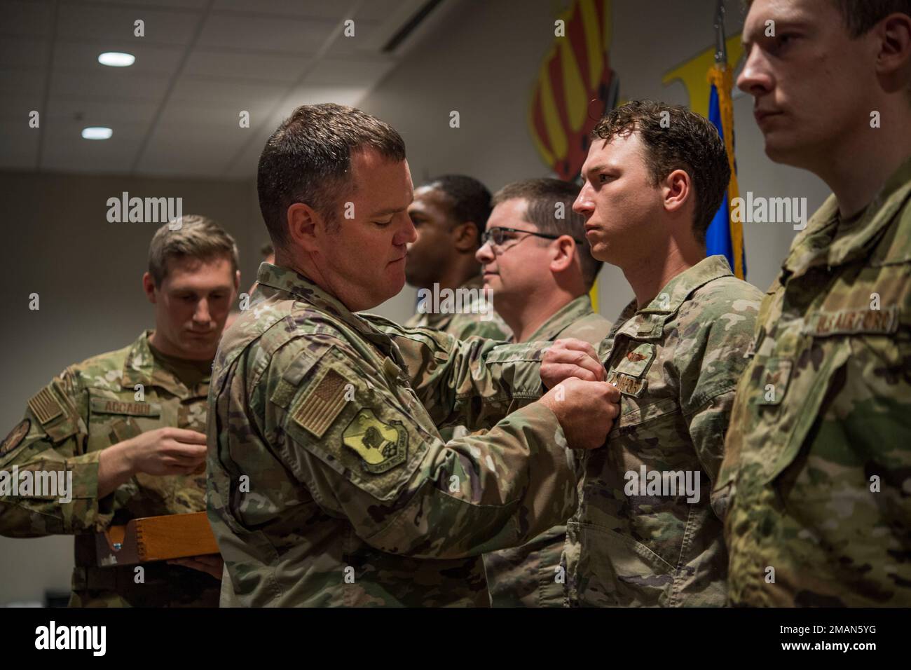 U.S. Air Force Col. Chris Richardson, 347th Rescue Group commander ...