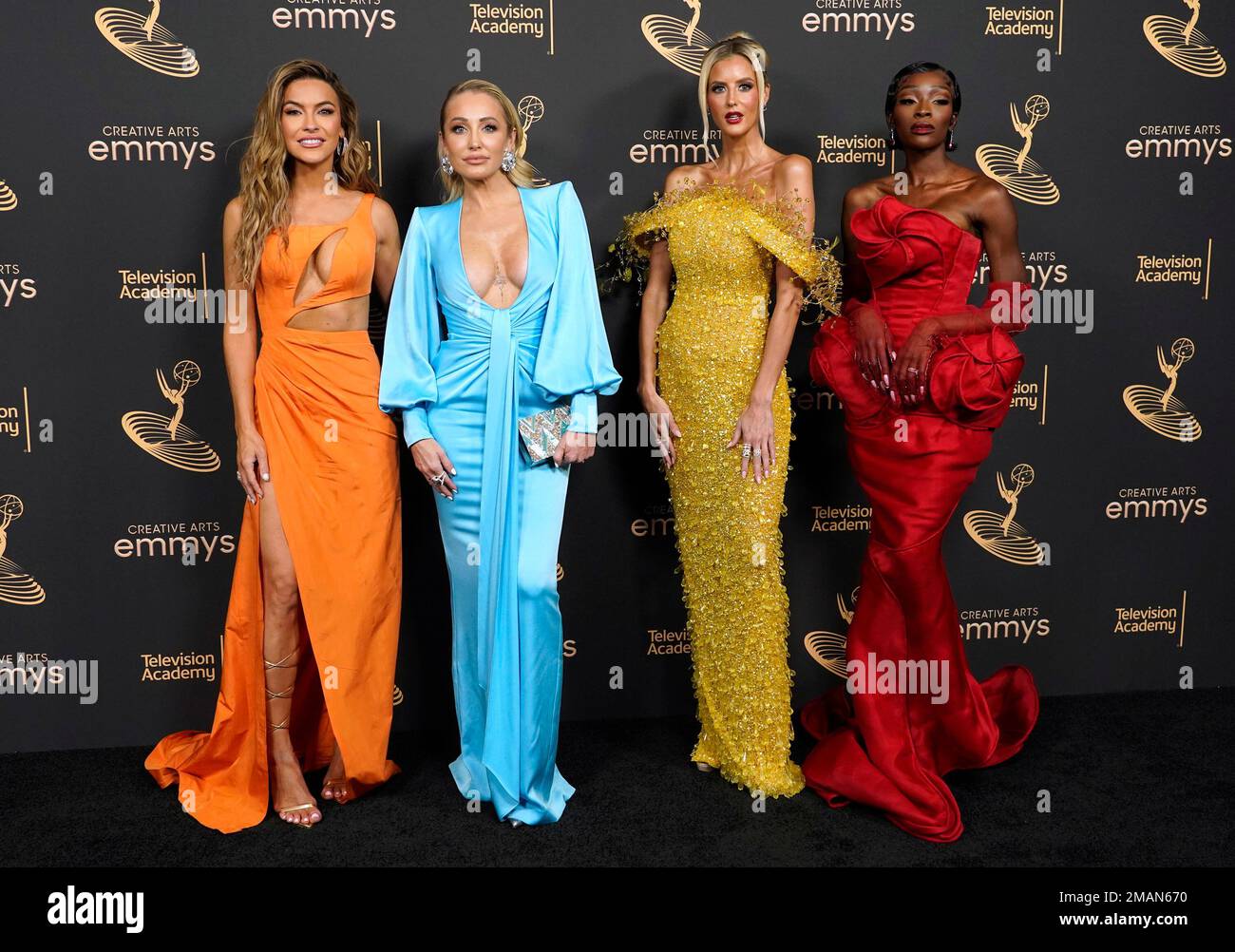 Chrishell Stause, from left, Mary Fitzgerald, Emma Hernan and Chelsea ...