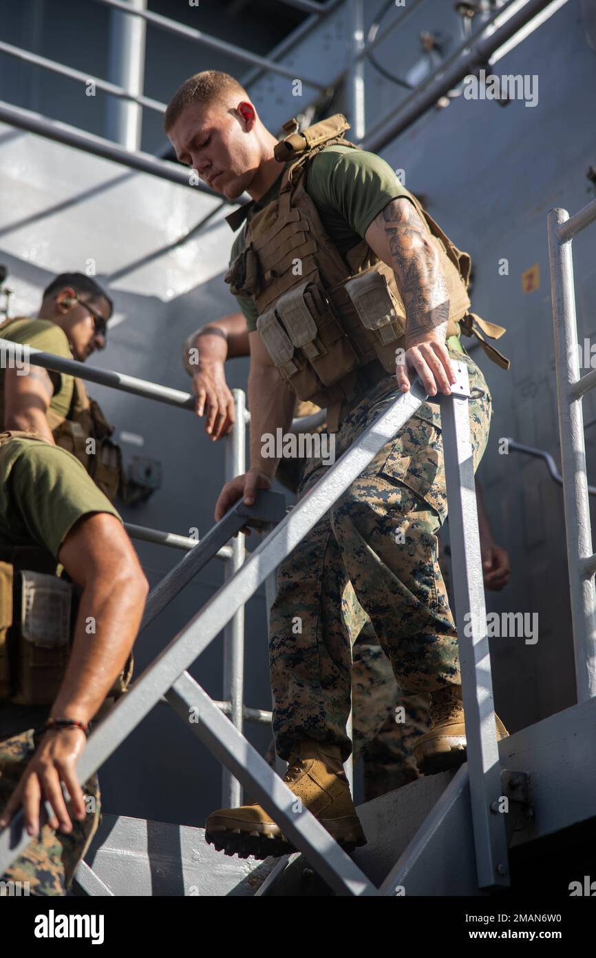 U.S. Marine Corps Lance Cpl. Xander Roberts a motor vehicle operator ...