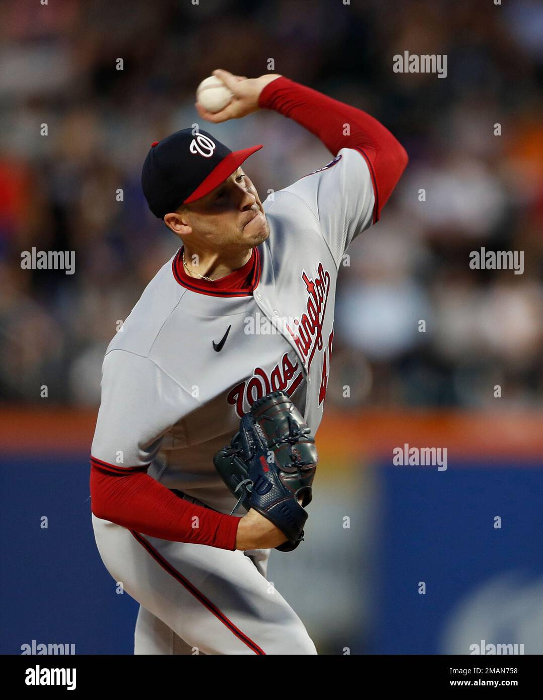 Washington Nationals starting pitcher Patrick Corbin throws against the ...