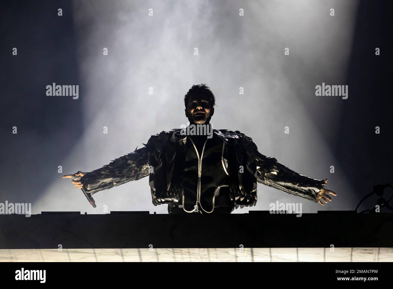 Brazilian DJ Alok performs during the Rock in Rio music festival in Rio ...