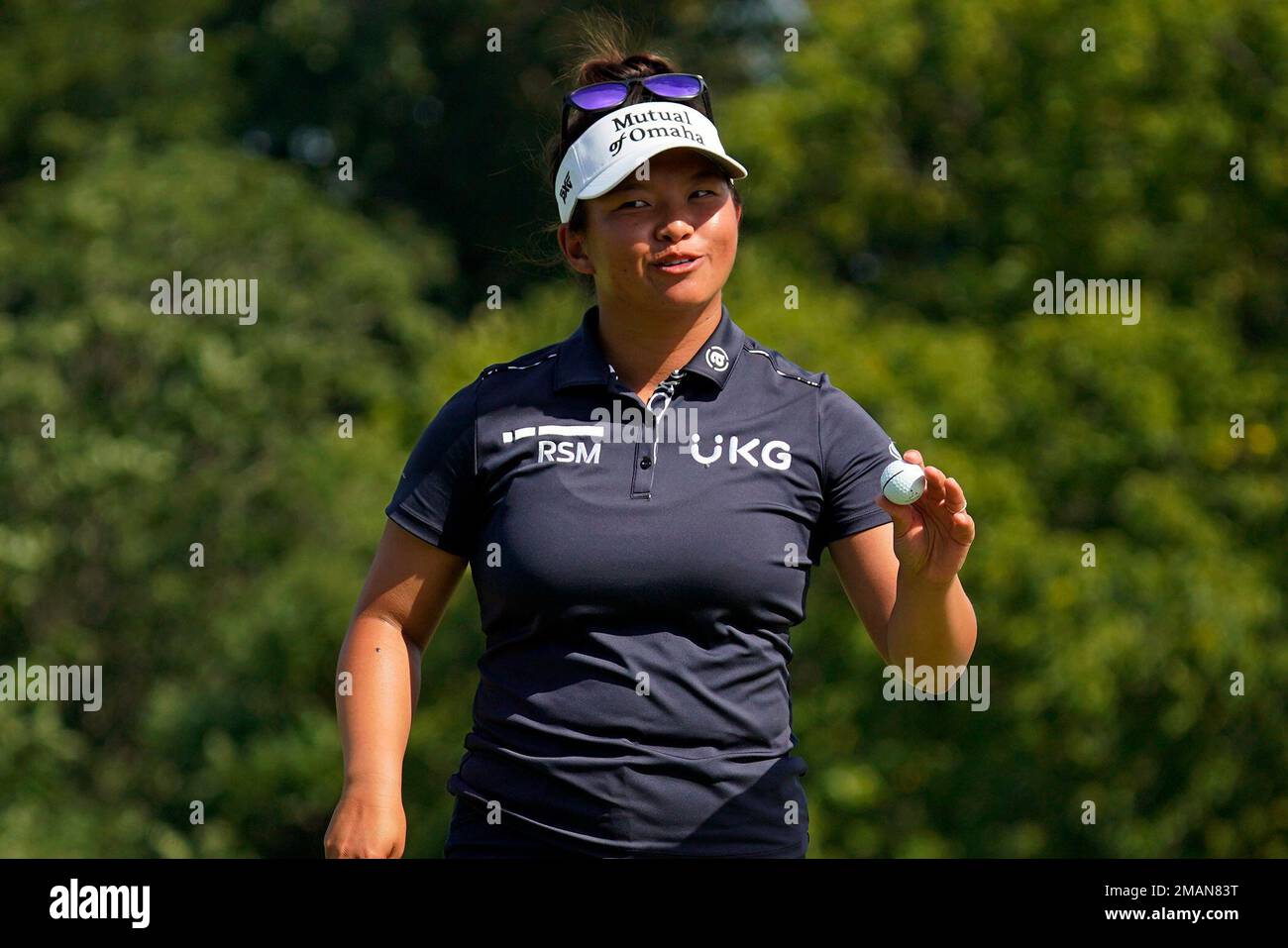 Megan Khang finishes her third round of the Dana Classic LPGA golf ...