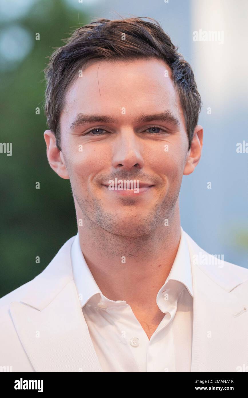Nicholas Hoult poses for photographers upon arrival at the premiere of ...