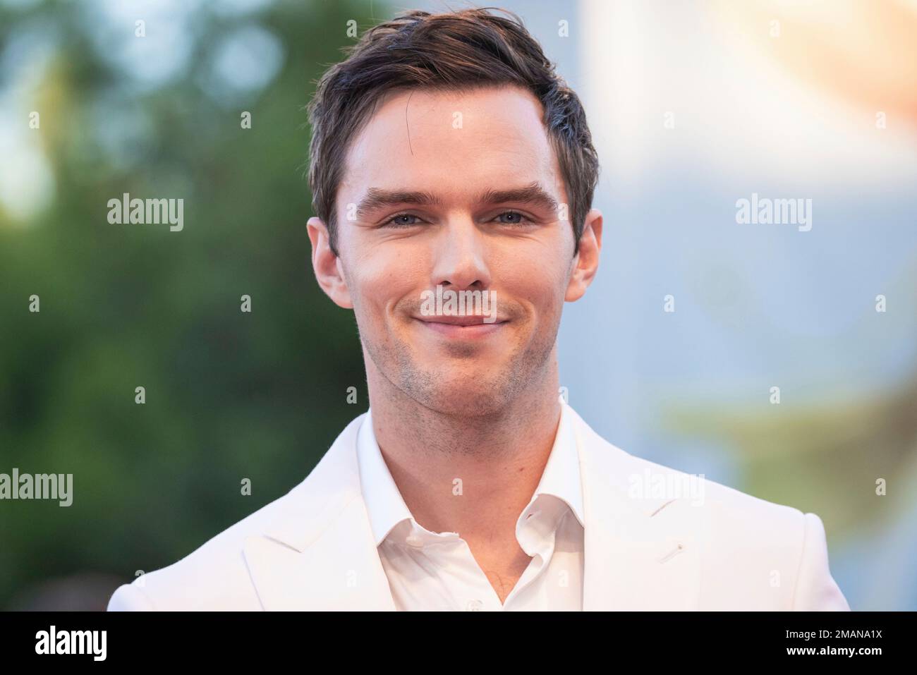 Nicholas Hoult poses for photographers upon arrival at the premiere of ...