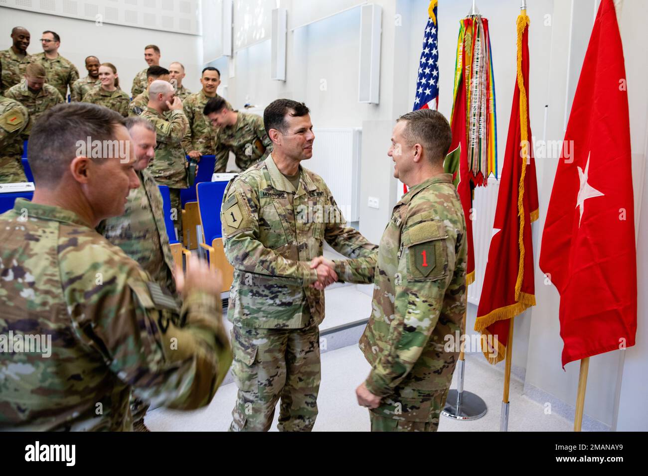 U.S. Army Col. John B. Mountford, Deputy Commanding Officer of Maneuver ...