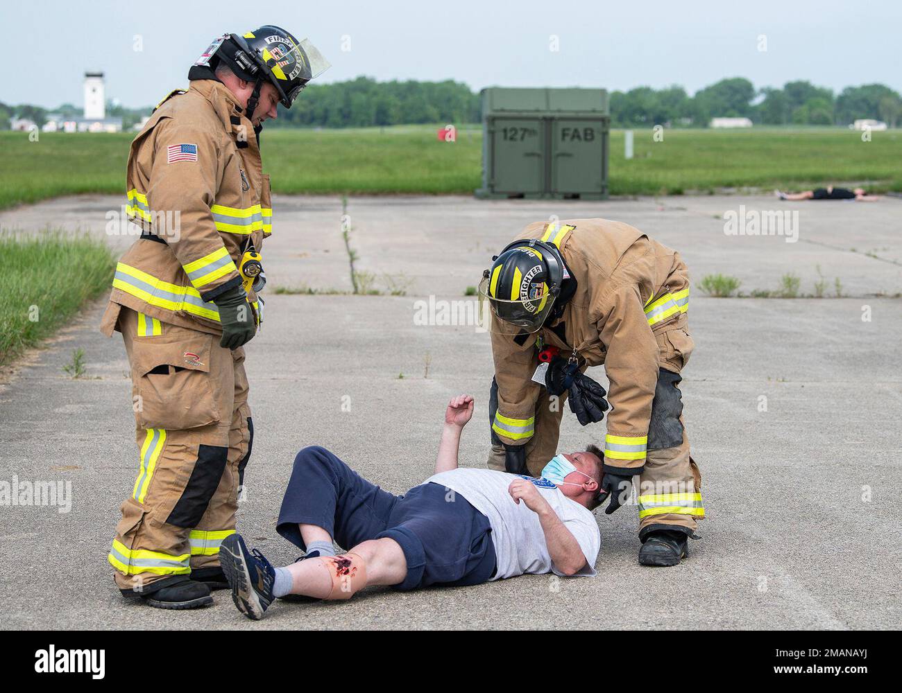 Major accident response exercise mare hi-res stock photography and ...