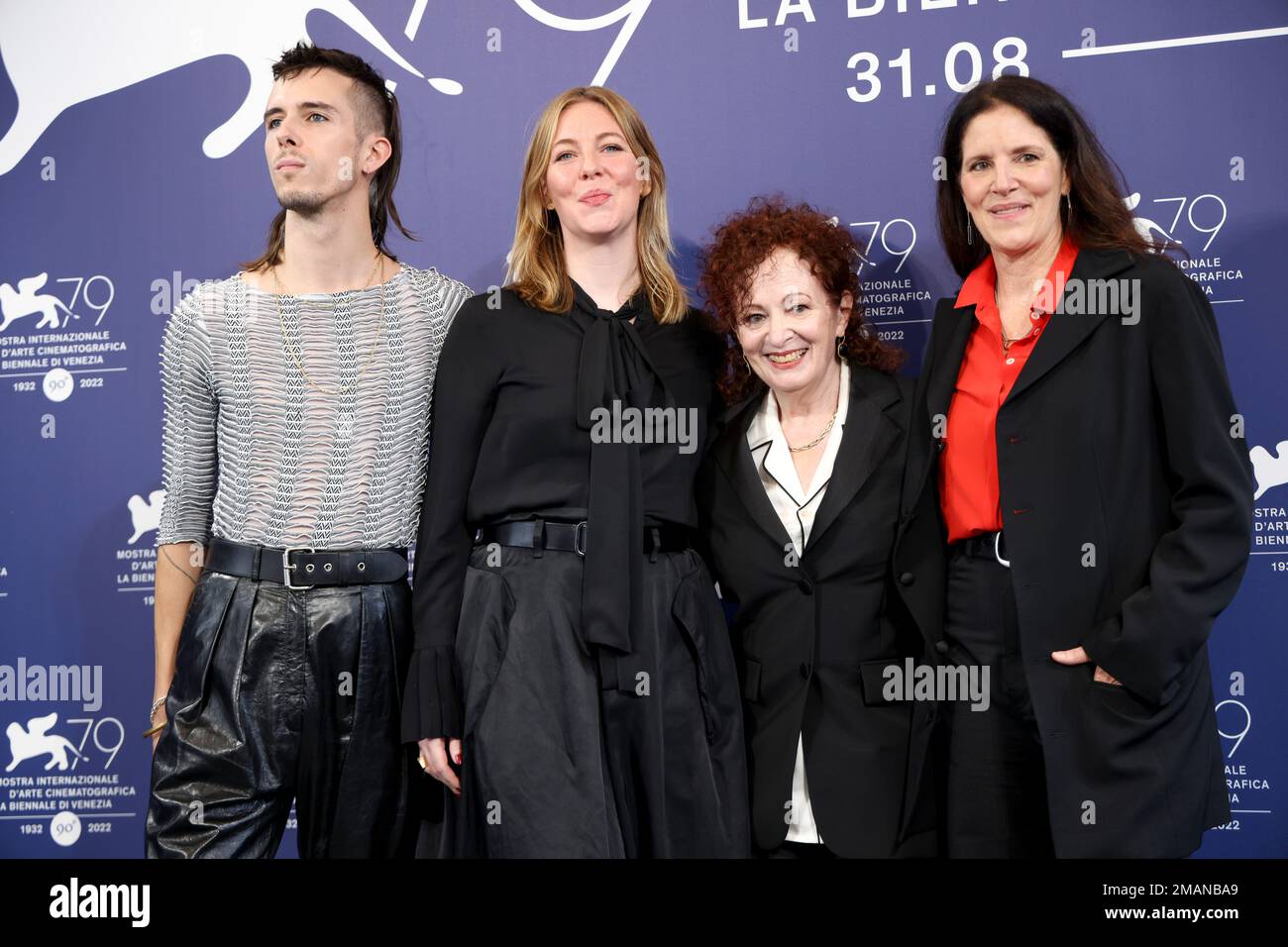 Harry Cullen, from left, Megan Kapler, Nan Goldin and director Laura ...