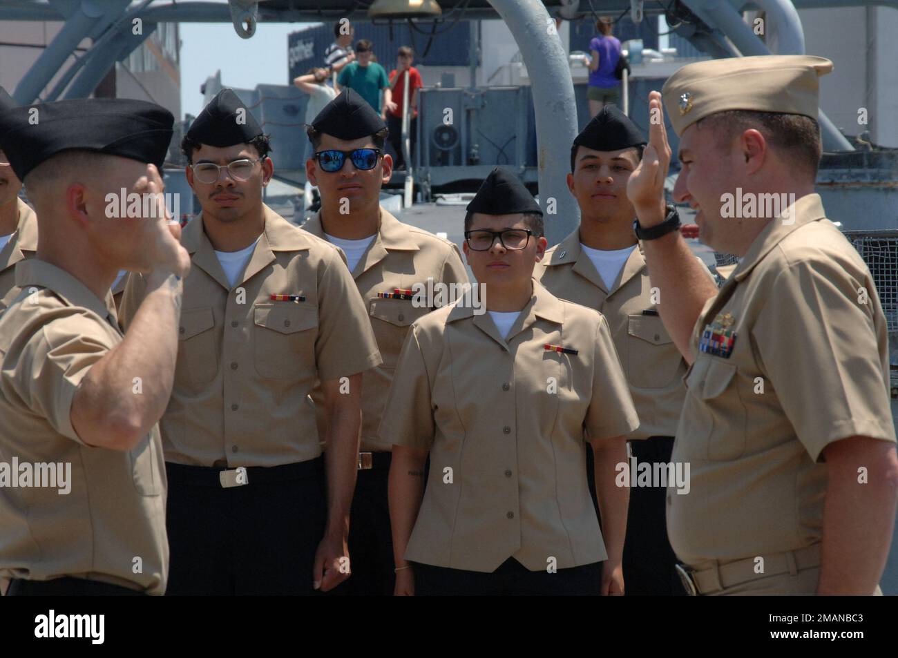 BM3(SW) Benjamin Rader, assigned to USS Oscar Austin (DDG-79) re ...